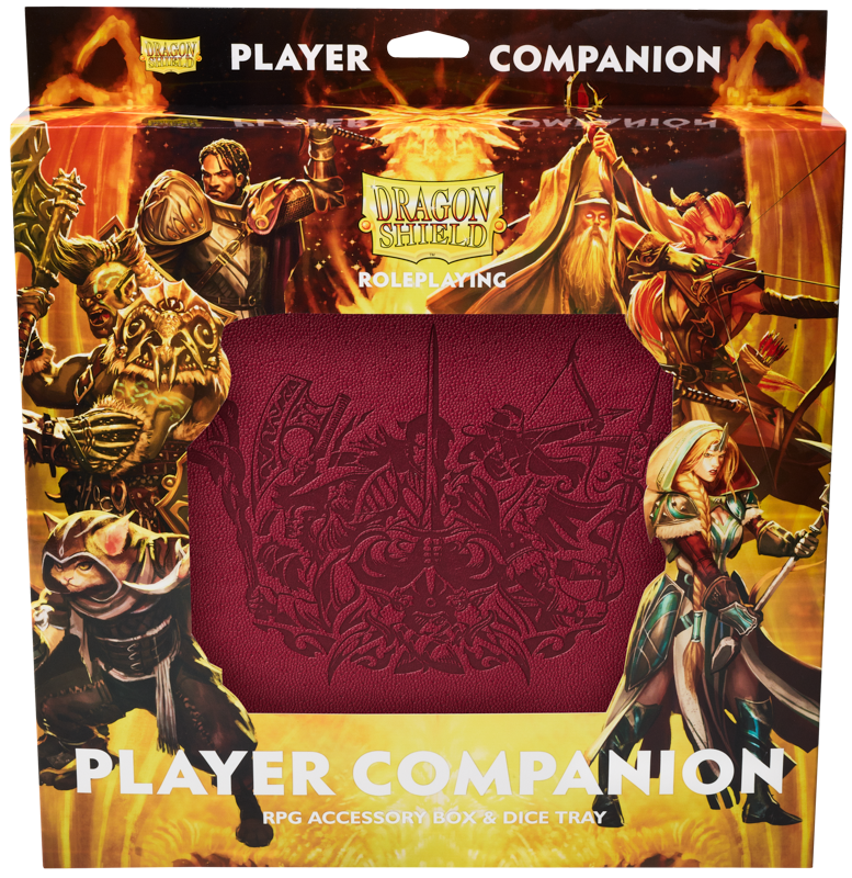 Dragon Shield - RPG Player Companion - Blood Red | Bath TCG