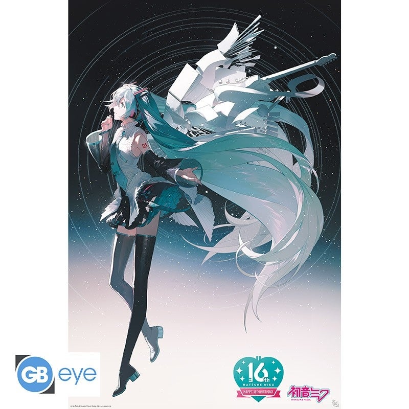 Hatsune Miku - Poster Maxi 91.5x61 - Happy 16th Birthday Miku | Bath TCG