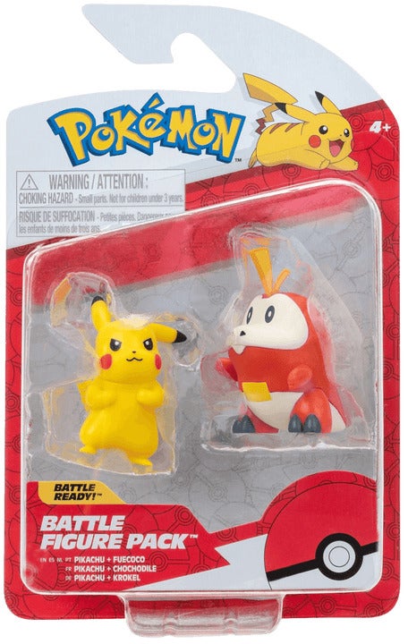 Pokemon - Battle Figure Pack - Pikachu & Fuecoco | Bath TCG