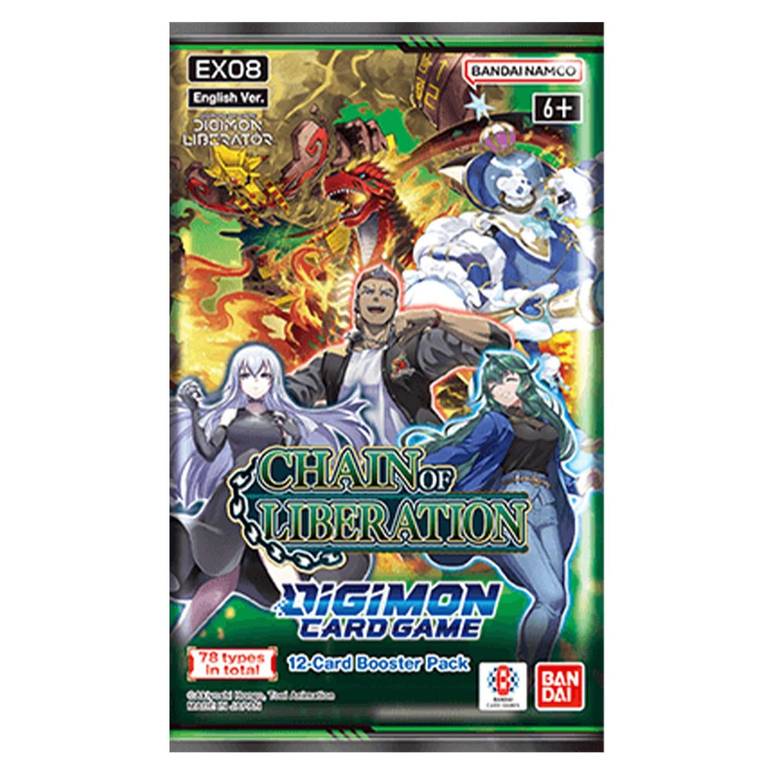 Digimon Card Game: Chain Of Liberation Extra Booster Pack (EX08) | Bath TCG