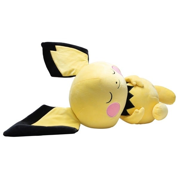Pokemon - 18" Sleeping Plush - Pichu | Bath TCG